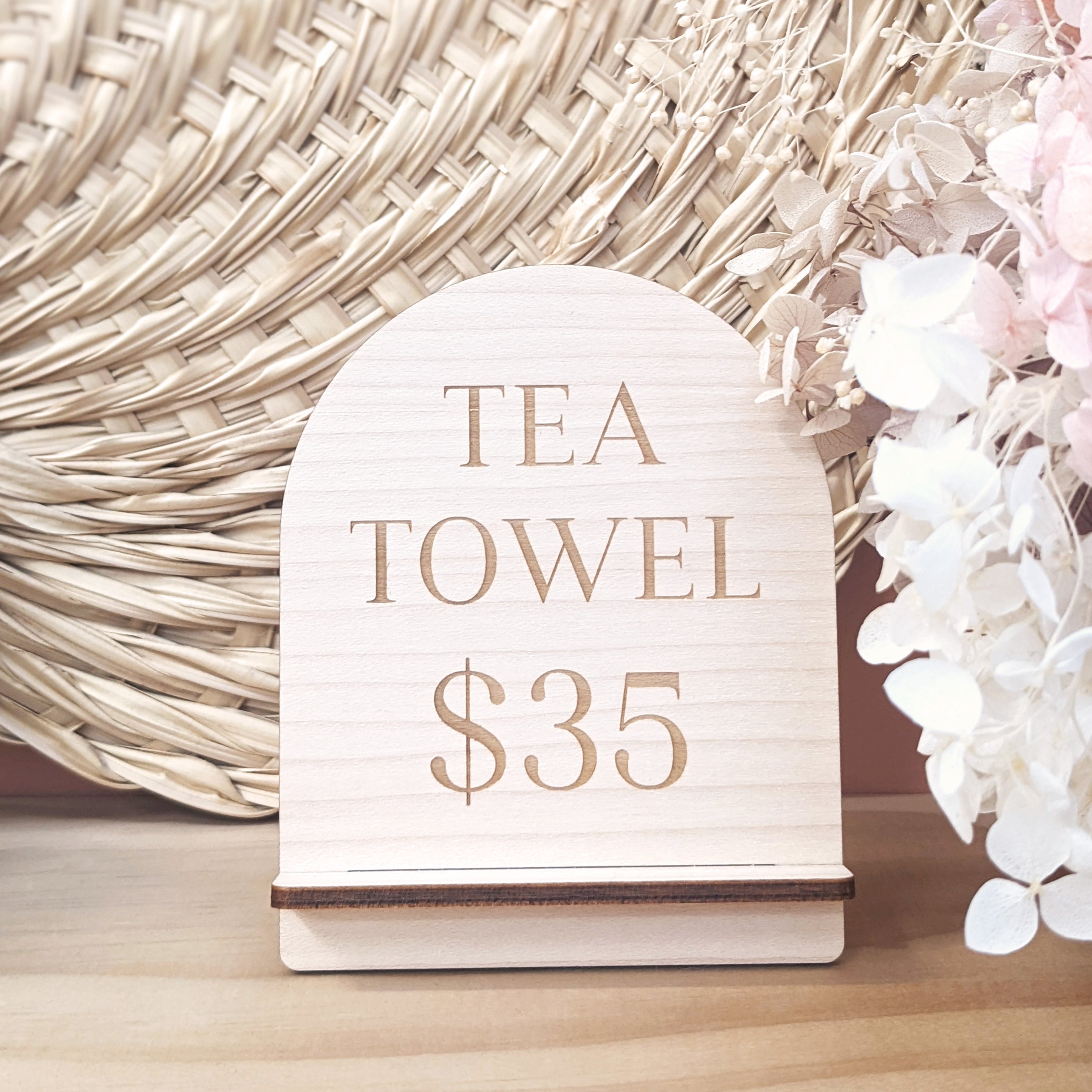 Arch Wooden Price Boards – LITTLELASERCO