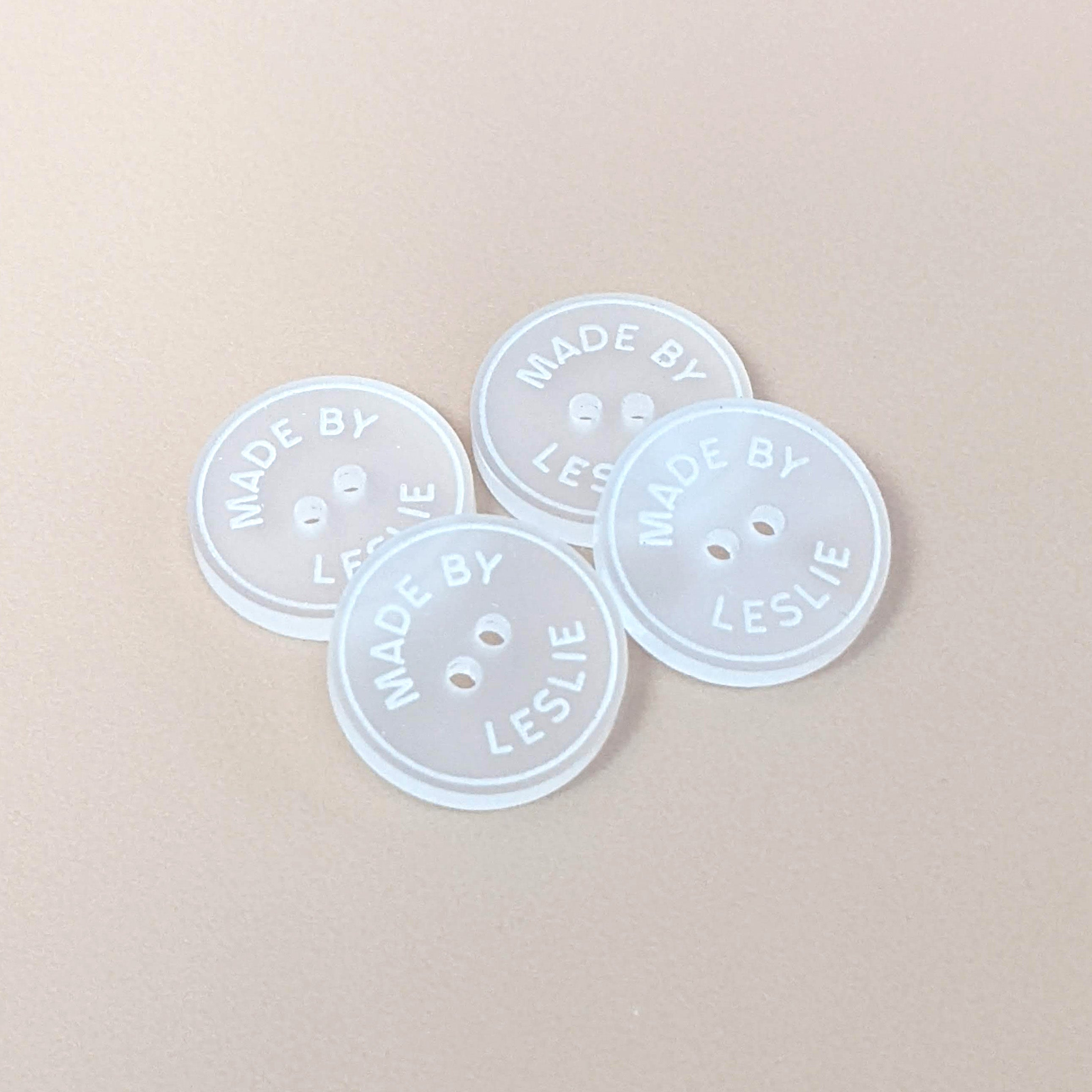 Circle Acrylic Buttons – LITTLELASERCO