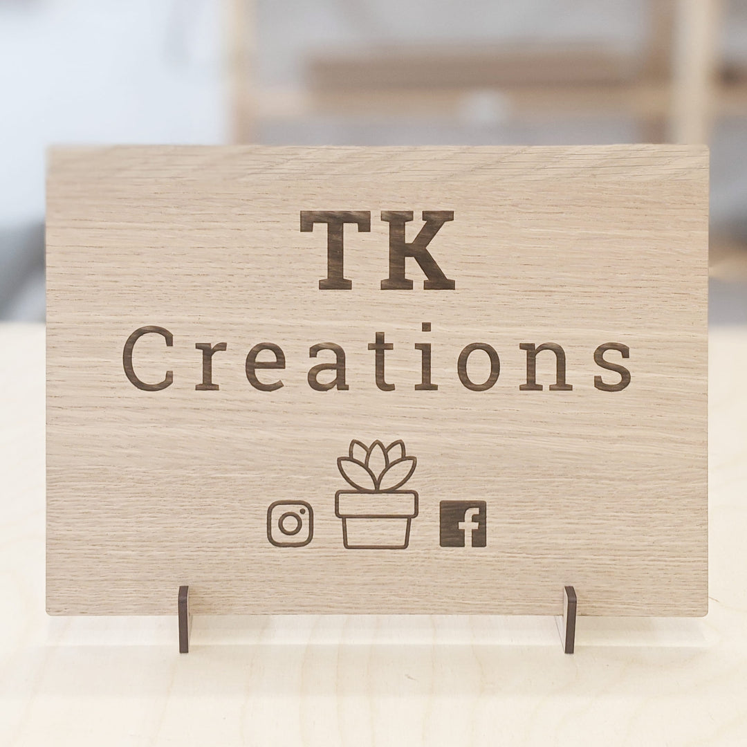 Rectangle Wooden Sign – LITTLELASERCO