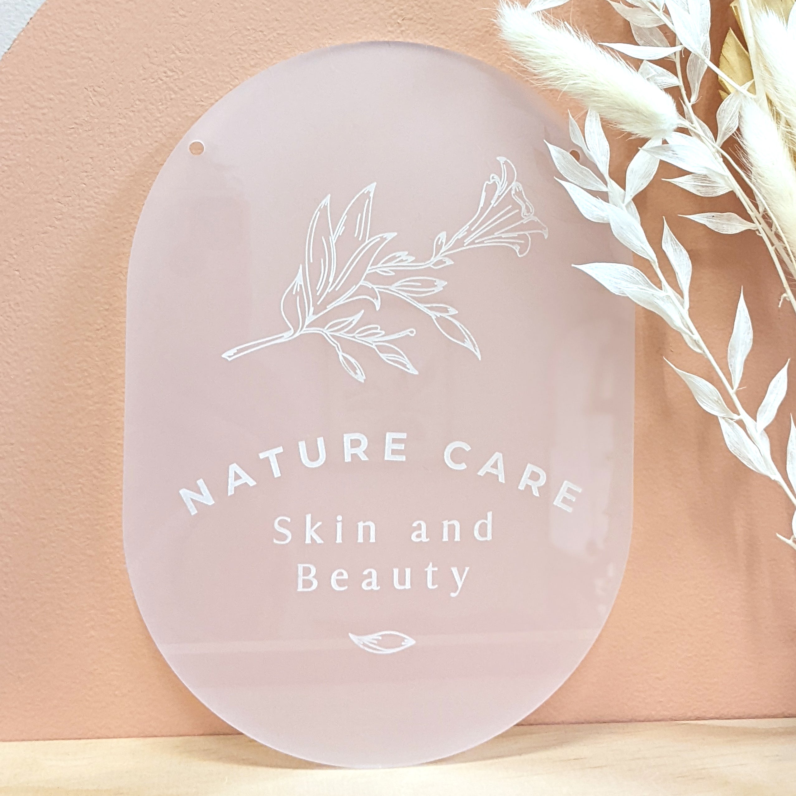 Oval Acrylic Sign – LITTLELASERCO